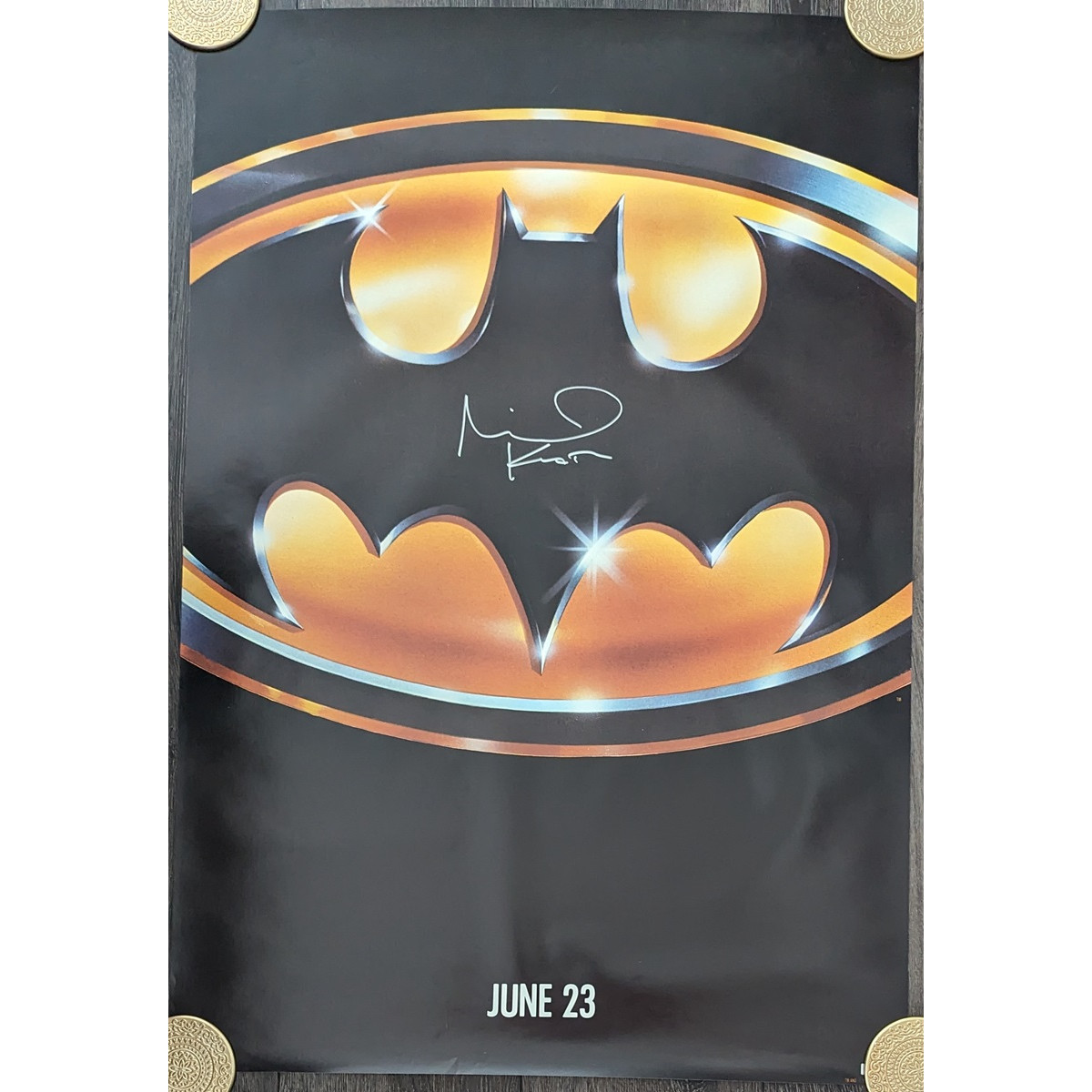 Affiche Teaser De Batman 1989 Batman 1989 Egyptian Film Movie Poster